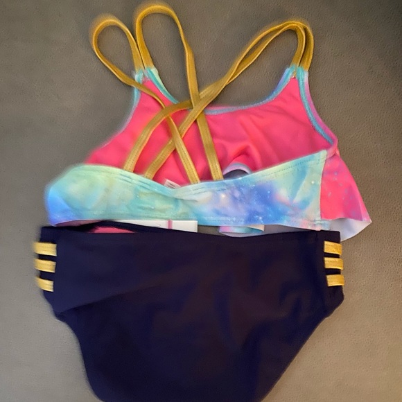 Limited Too | Swim | Limited Too Girls Twopiece Flouncy Top Swinsuit ...
